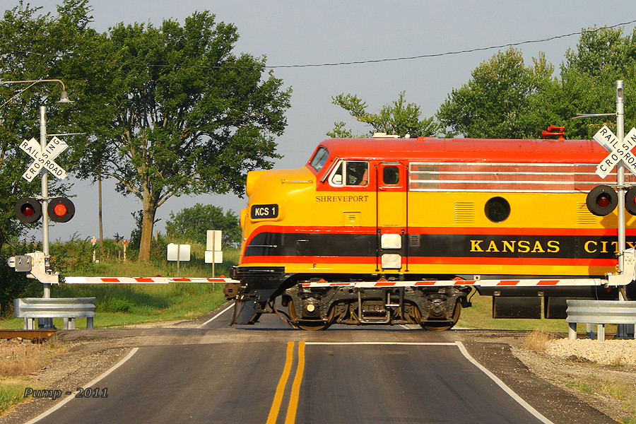 Southbound KCS Special Business Train - The Southern Belle